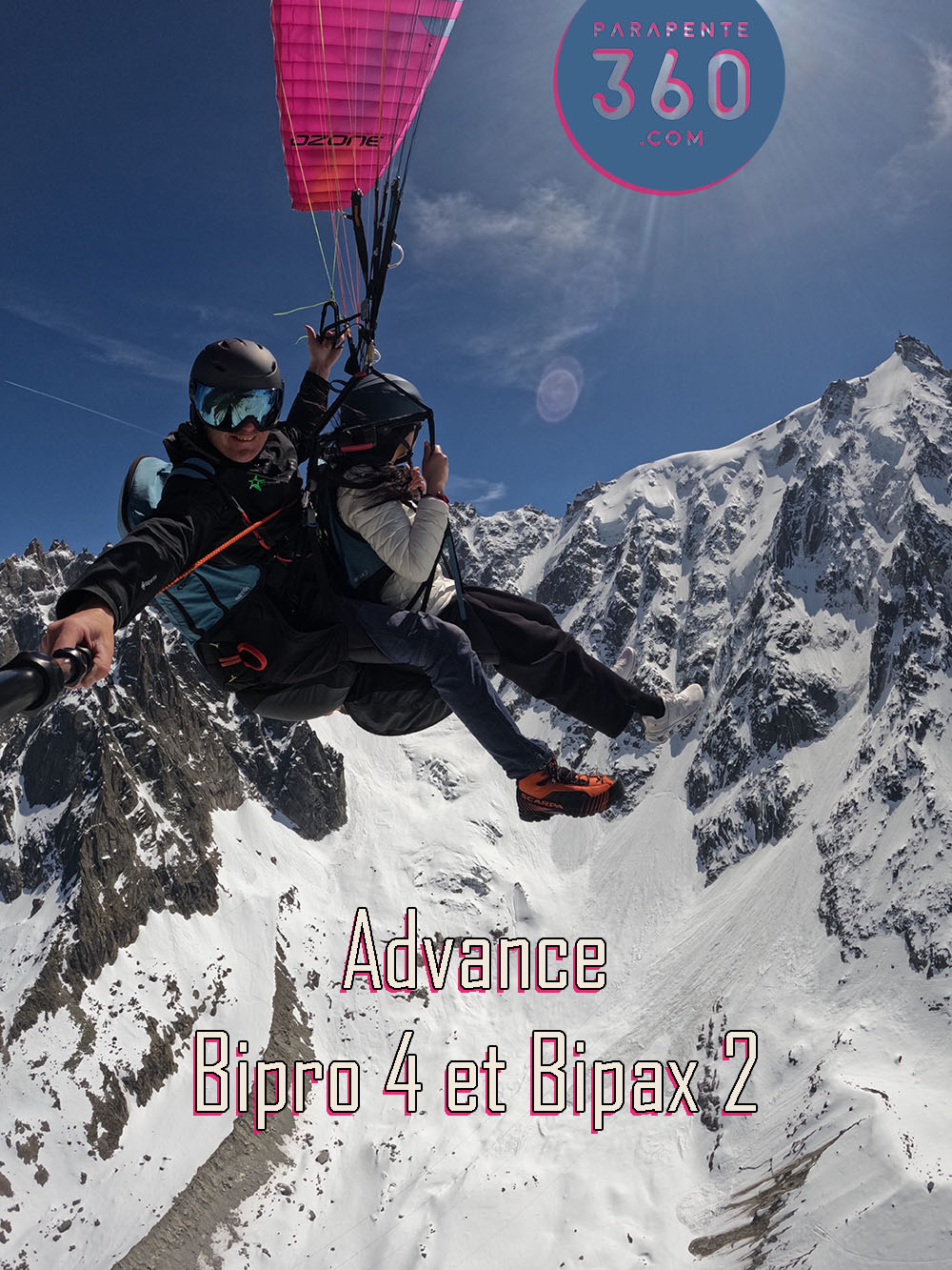 Advance Bipro 4 Bipax 2 parapente biplace